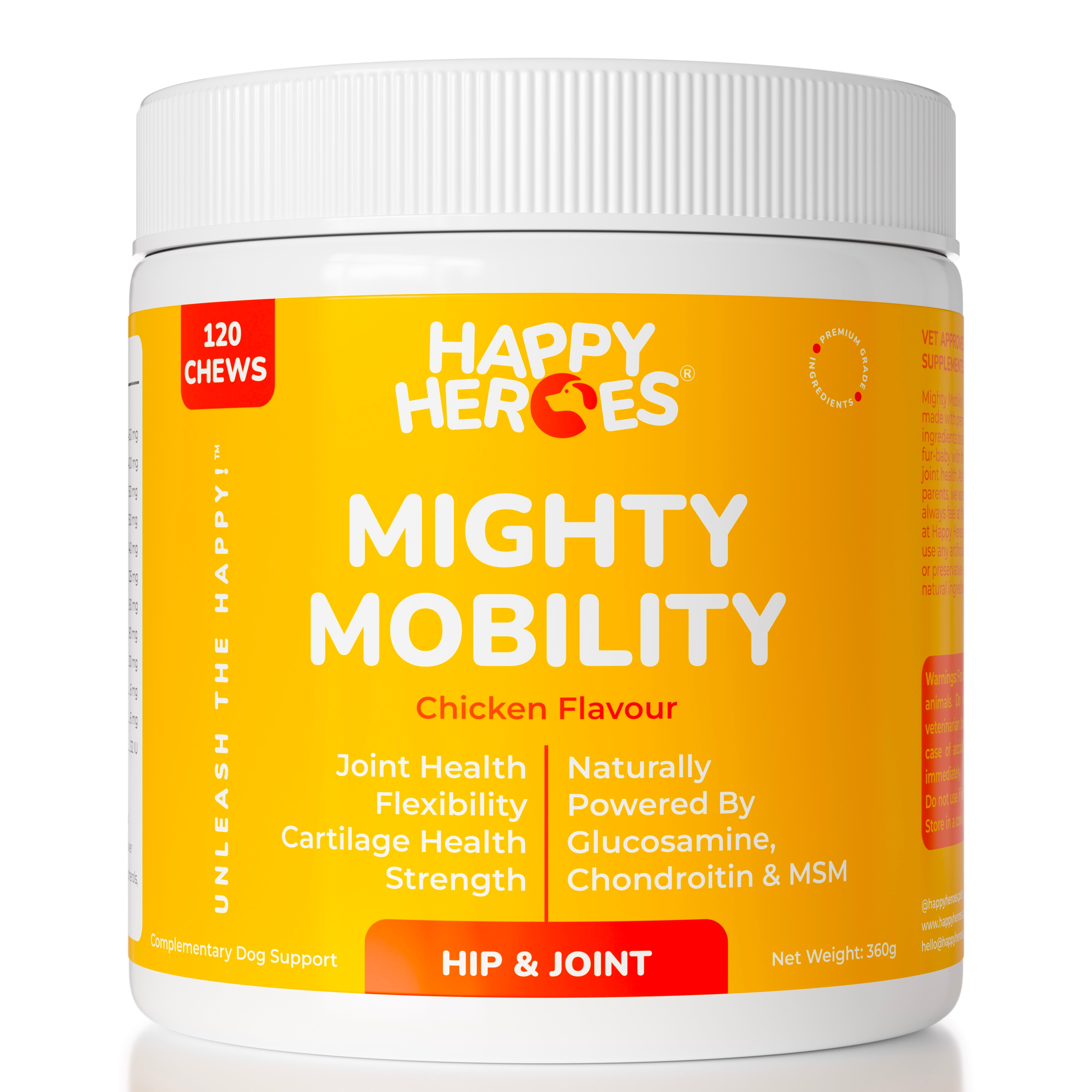 Mighty Mobility Soft Chews For Your Dog's Joint Support